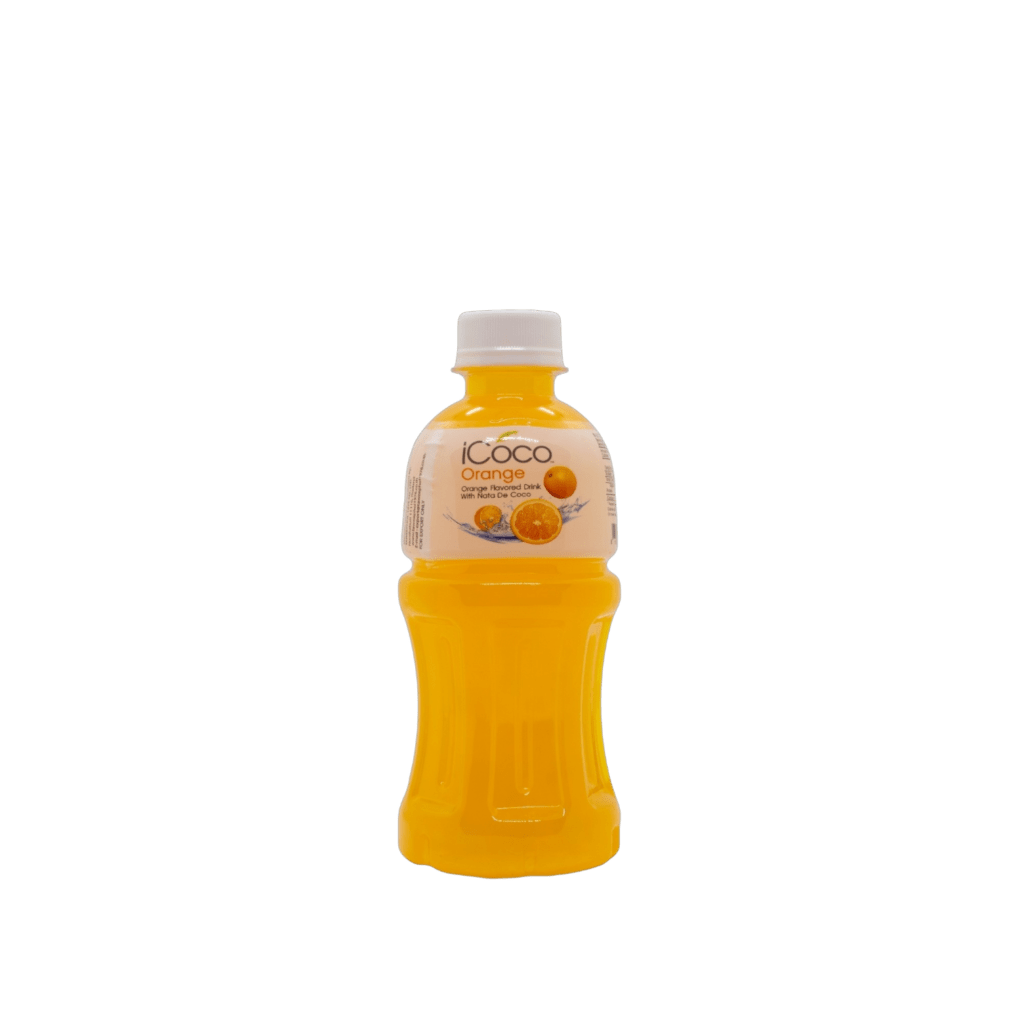 Icoco Orange Flavoured Drink With Nata De Coco – PT. Food Lintas Samudra
